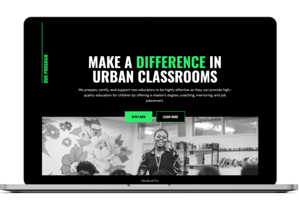 City Teaching Alliance - LLT Group - Chicago Website Design